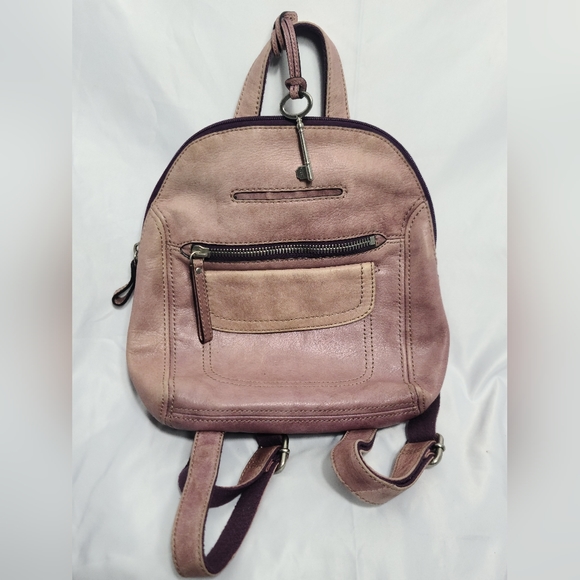 Fossil | Bags | Fossil Distressed Vintage Durty Rose Leather Womens ...